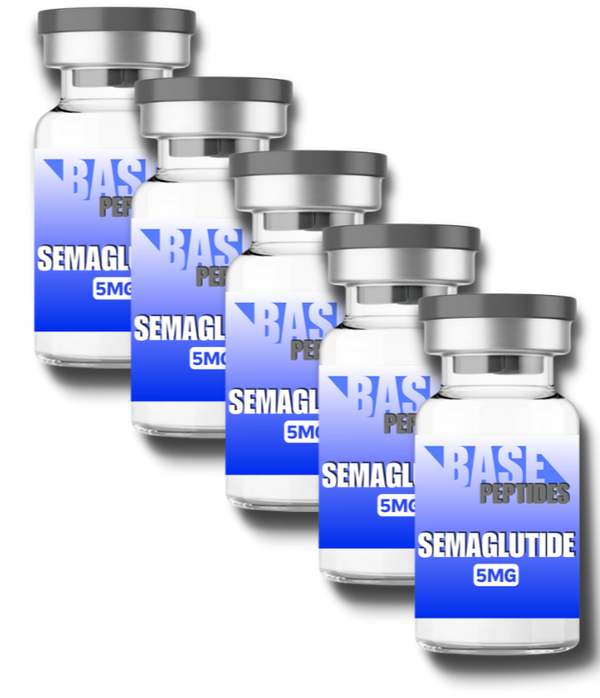 5 Vial Bundle Package: Sema 5mg – Base Peptides