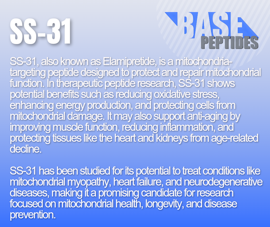 SS-31 – Base Peptides
